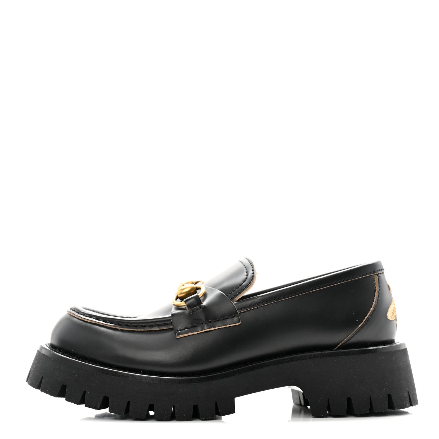 Gucci Cordovan Lux Womens Harald Horsebit 25mm Platform Loafers 35.5 ...