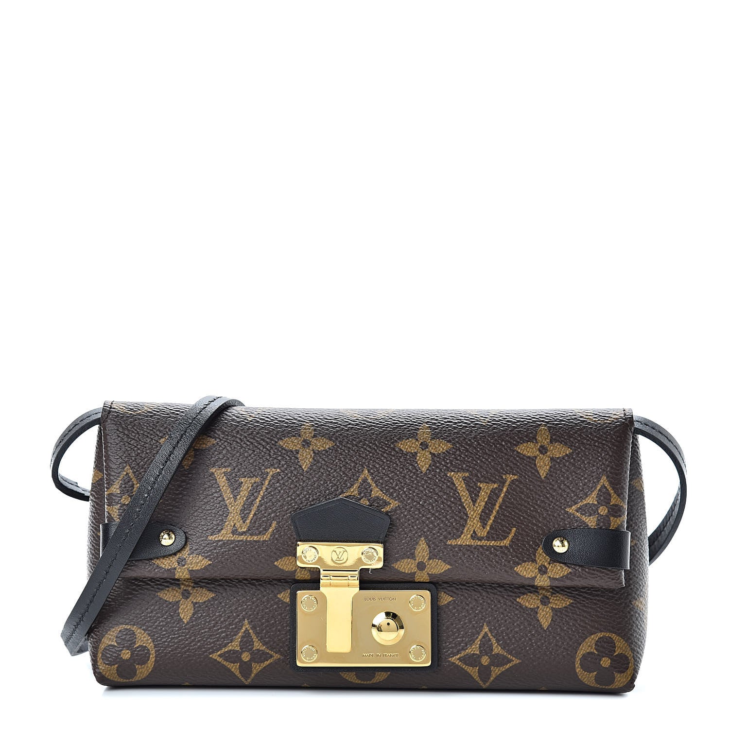 Louis Vuitton Monogram Triangle Chain Wallet Black 507522 – FASHIONPHILE