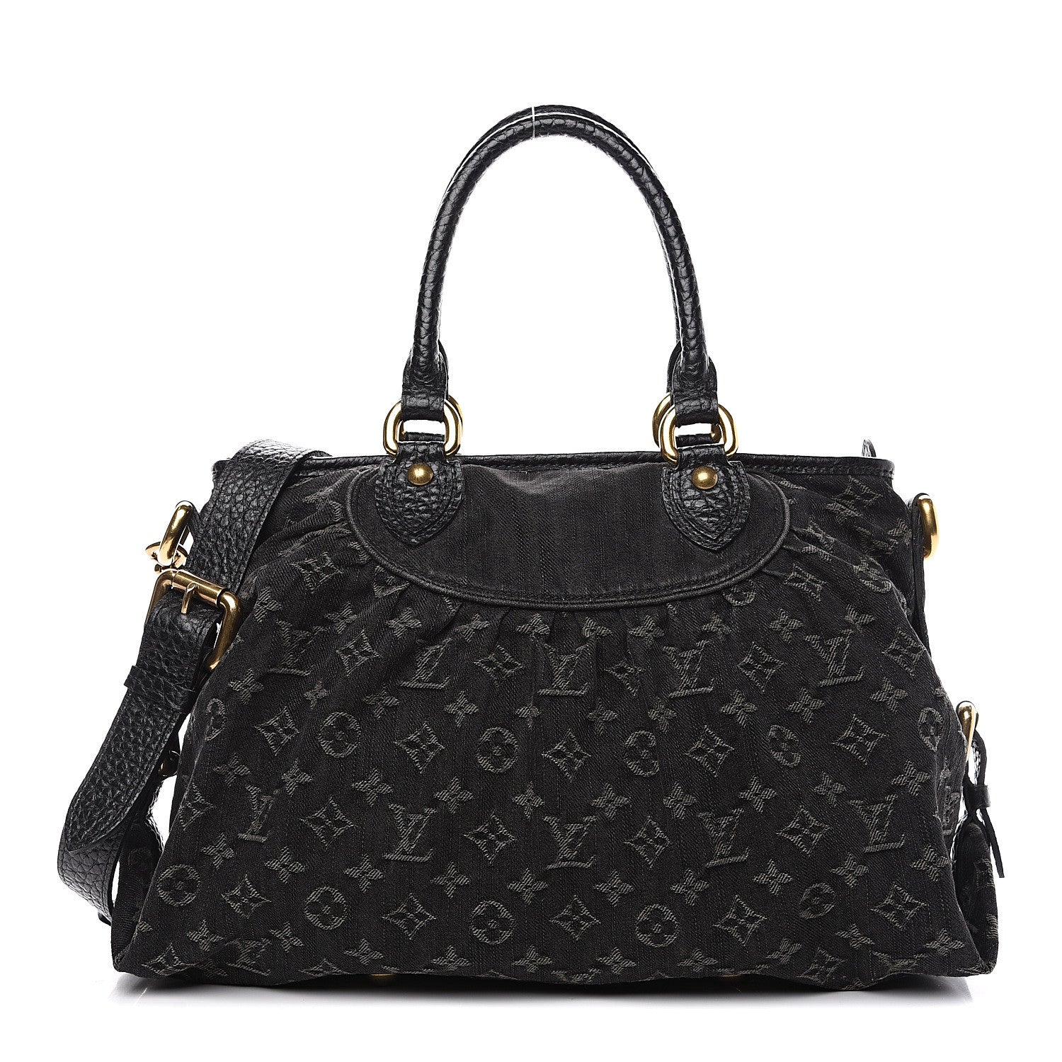 Louis Vuitton Denim Neo Cabby MM Black 560631 – FASHIONPHILE