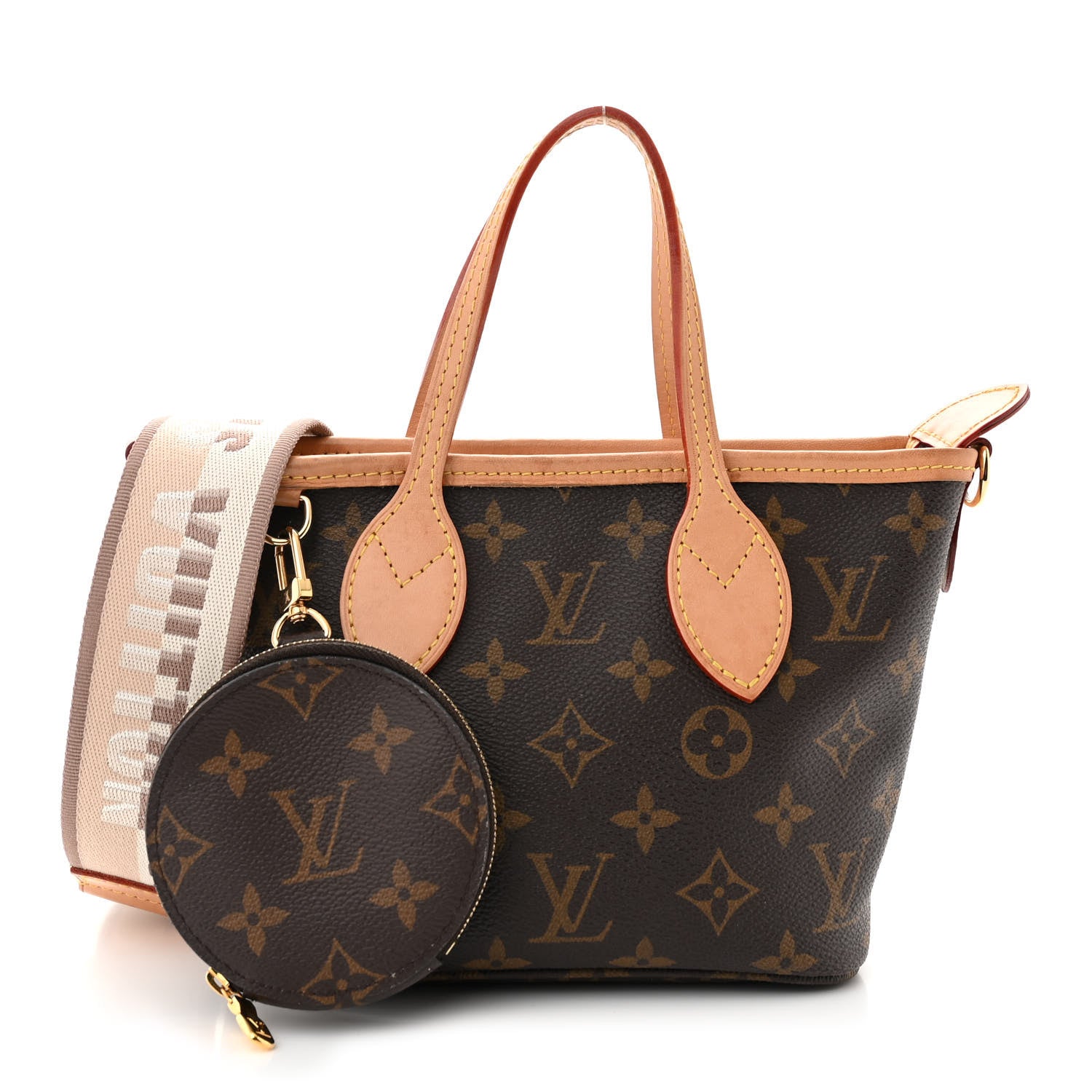 Louis Vuitton Monogram Neverfull BB Beige 1507225 – FASHIONPHILE