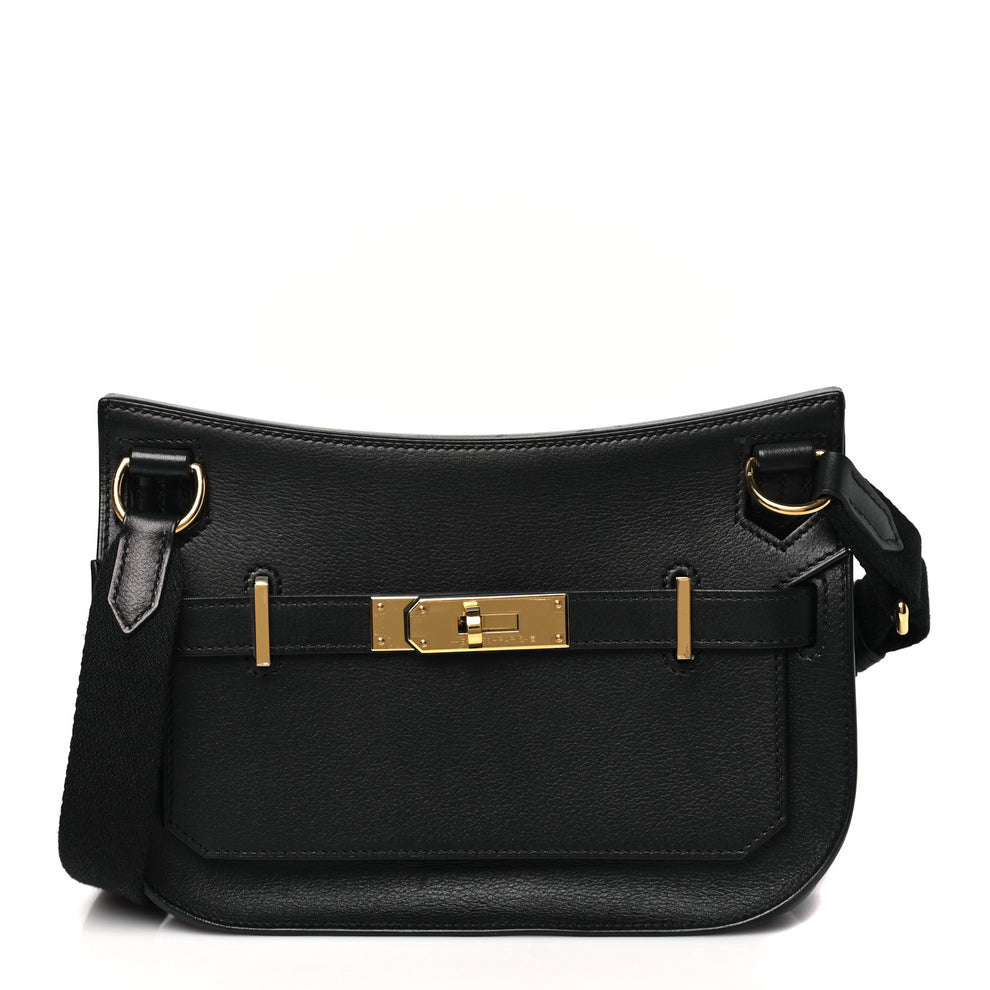 Hermes Evergrain Mini Jypsiere Black 1733200 – FASHIONPHILE