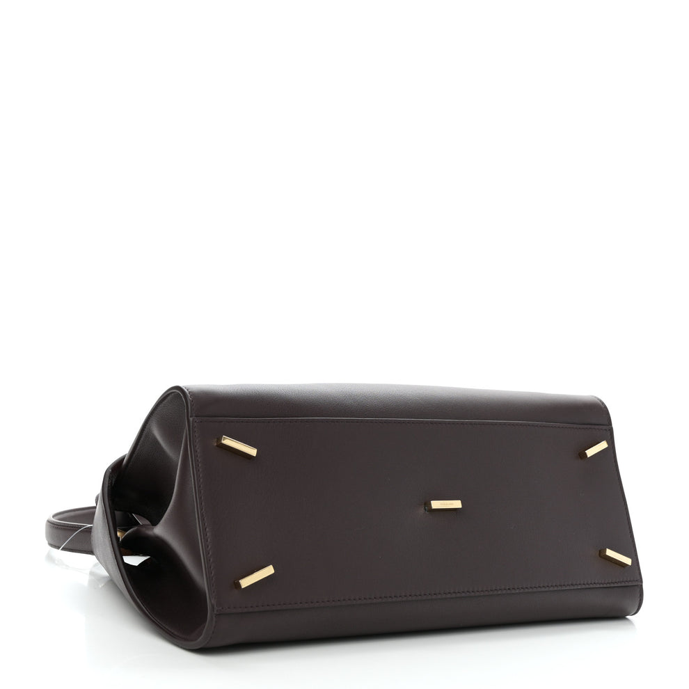 Salvatore Ferragamo Calfskin Medium Hug Soft Bicolor Shoulder Bag ...