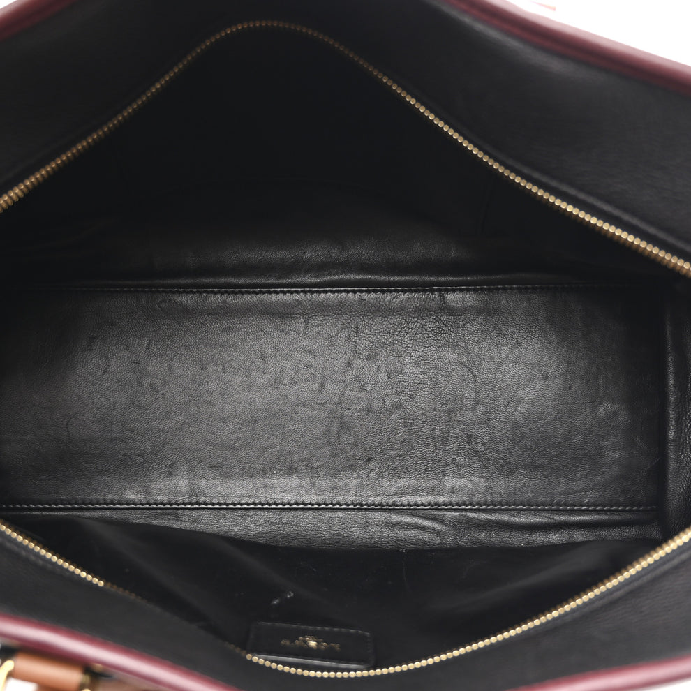 Loewe Calfskin Tri-Color Amazona 36 Black Chestnut 1807768 – FASHIONPHILE