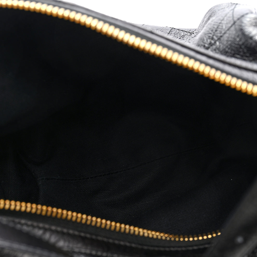 Christian Dior Crinkled Calfskin Macrocannage Medium D-Journey Bag ...