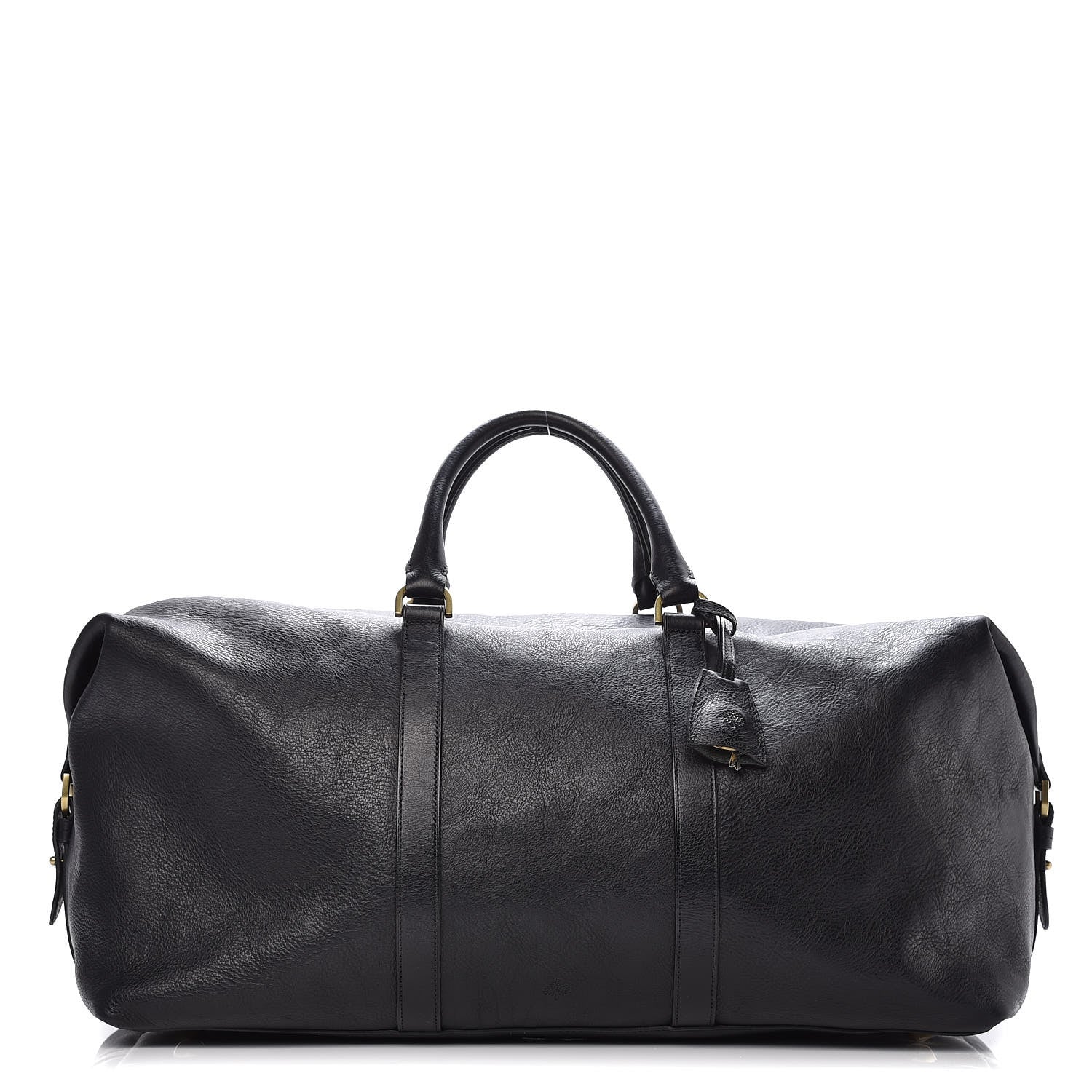 Mulberry Natural Leather Clipper Black 374540 – FASHIONPHILE
