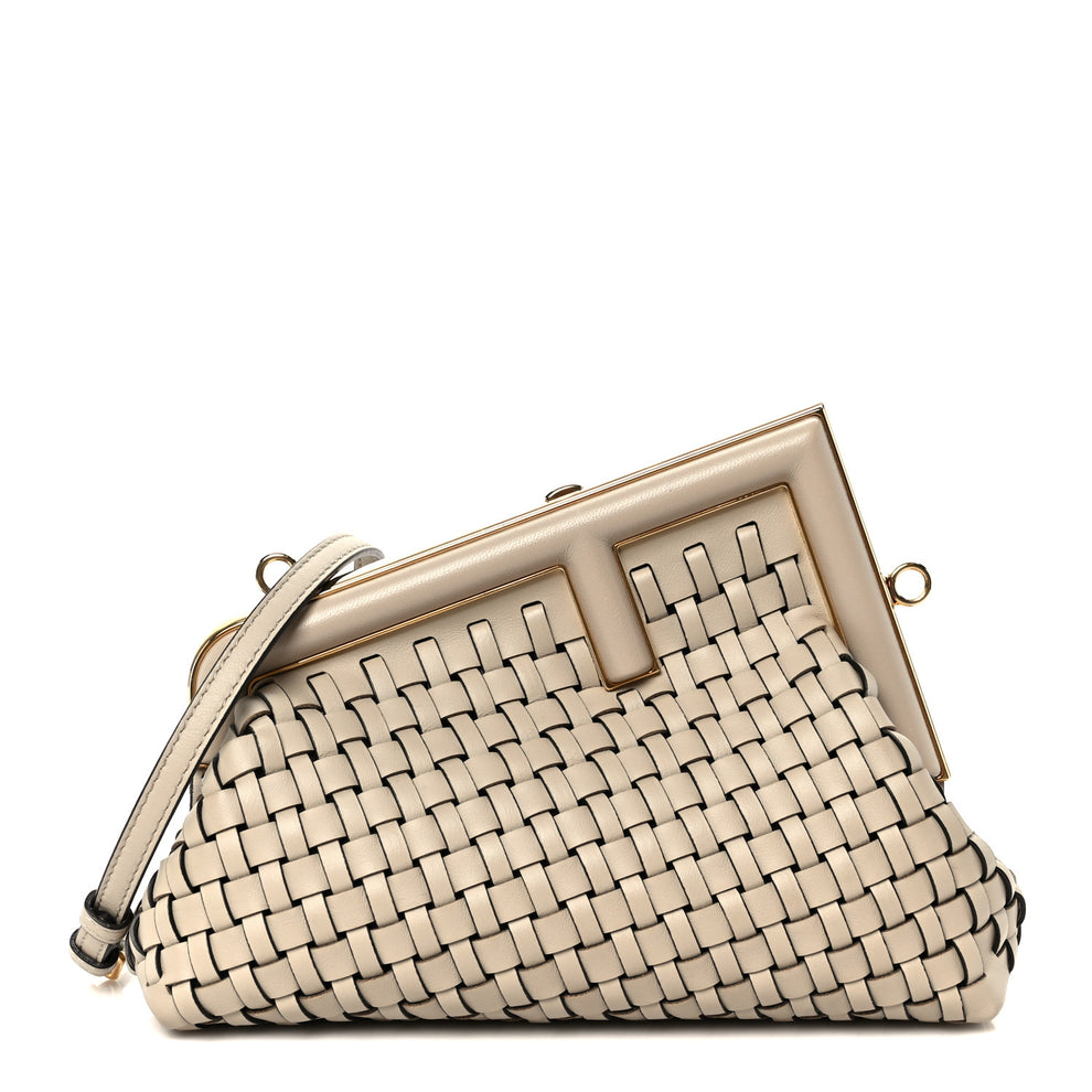 Fendi Vitello Grace Intreccio Small Fendi First Nuvola 1818544 ...