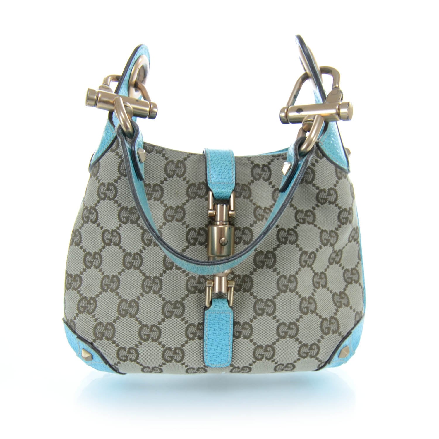 Gucci Monogram Small Bardot Shoulder Bag 28845 – FASHIONPHILE