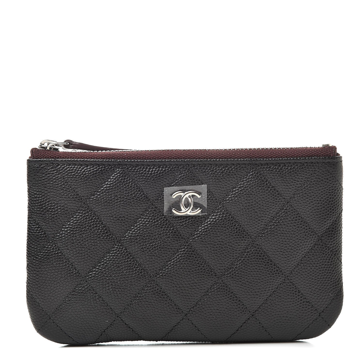 Chanel Caviar Quilted Small Cosmetic Case Black 525272 – FASHIONPHILE