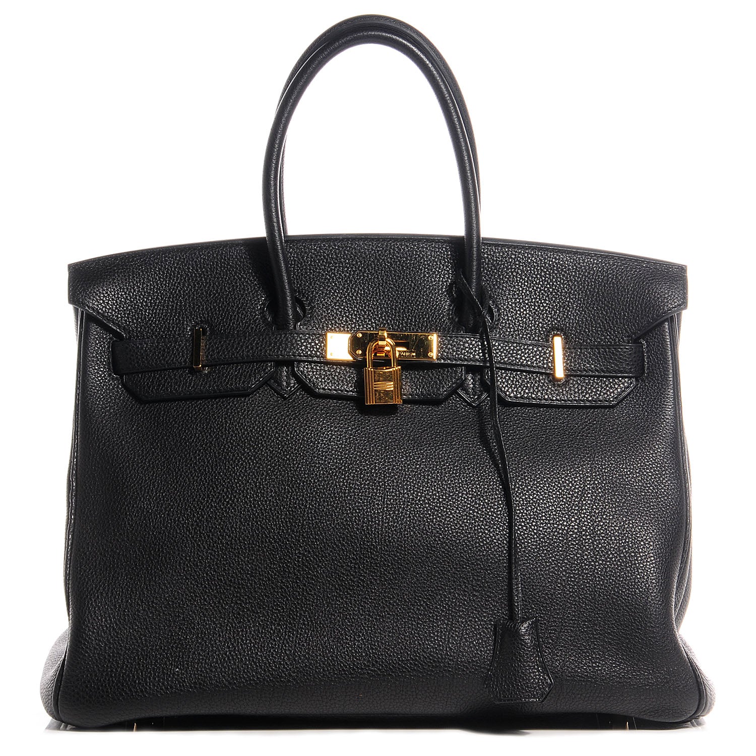 Hermes Togo Leather Birkin 35 Black 88937 – FASHIONPHILE