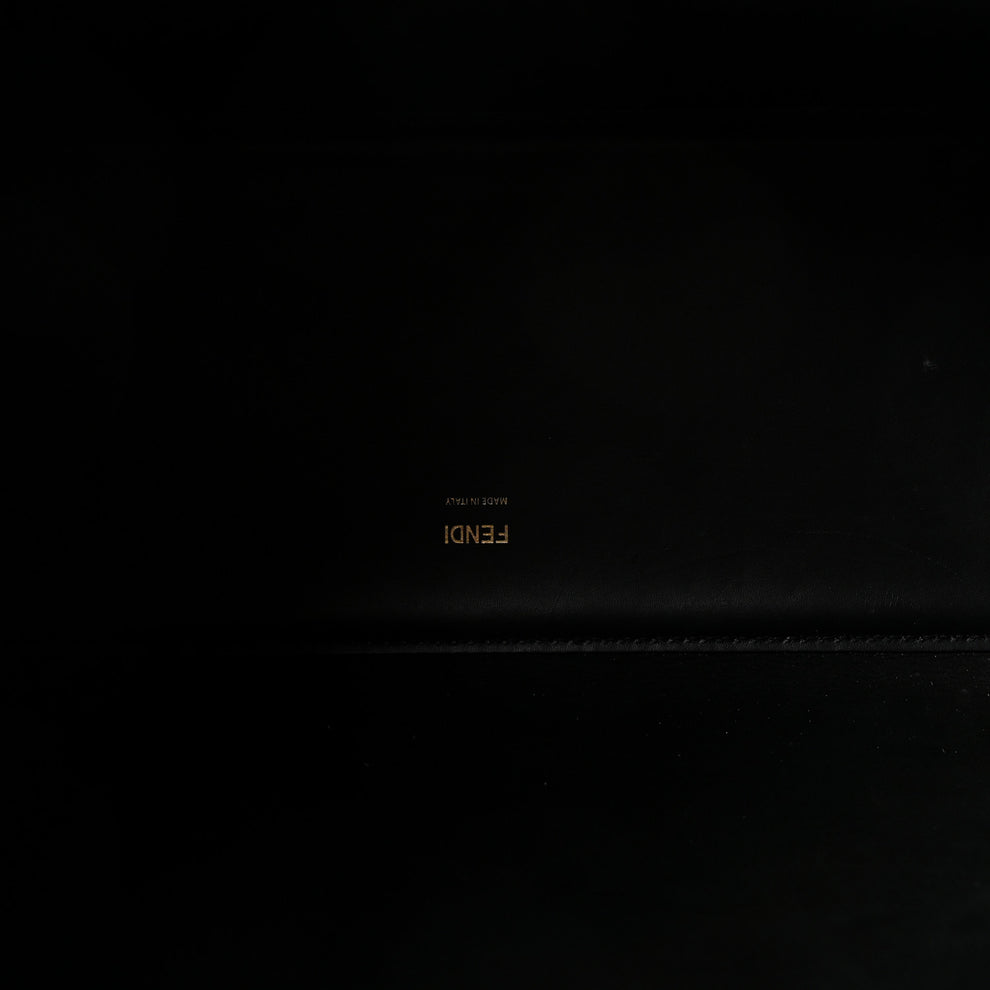 Fendi Vitello King Plexiglass Medium Fendi Sunshine Shopper Tote Black ...