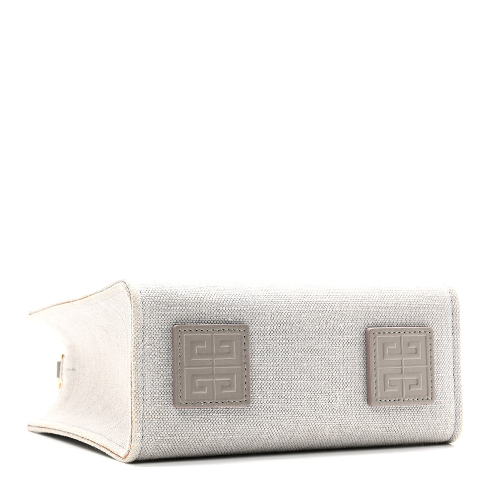 Givenchy Canvas Mini G-Tote Light Grey 1788854 – FASHIONPHILE