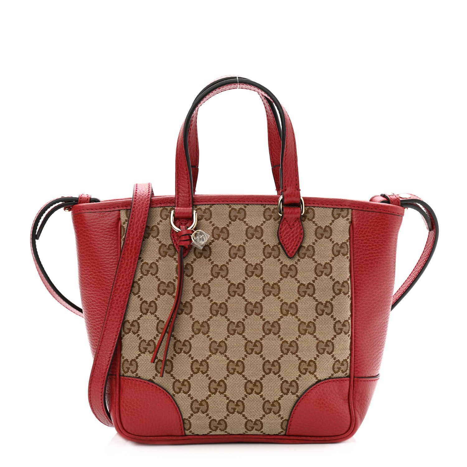 Gucci Monogram Small Bree Tote Red 1096086 – FASHIONPHILE