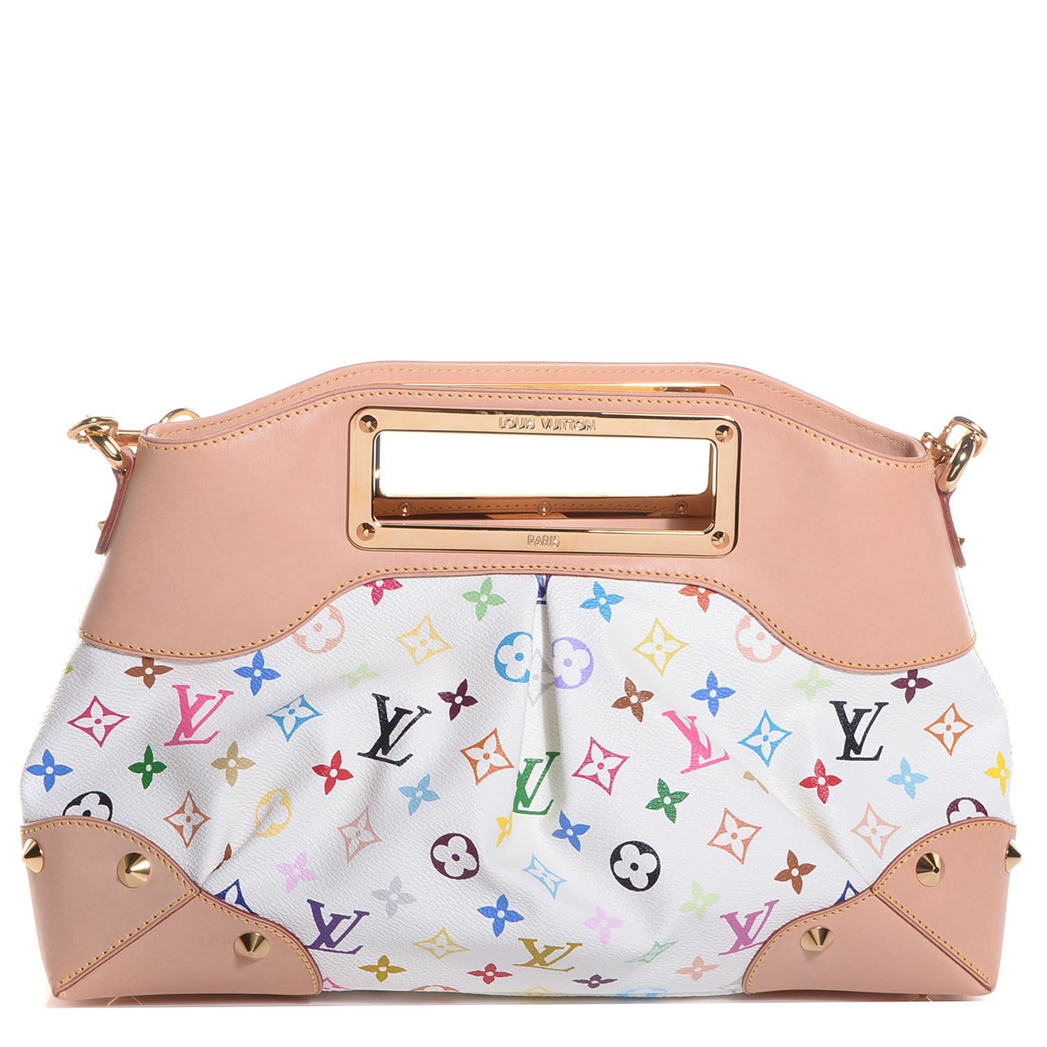 Lanvin LOUIS VUITTON Monogram Multicolor Judy MM White 98195 – FASHIONPHILE