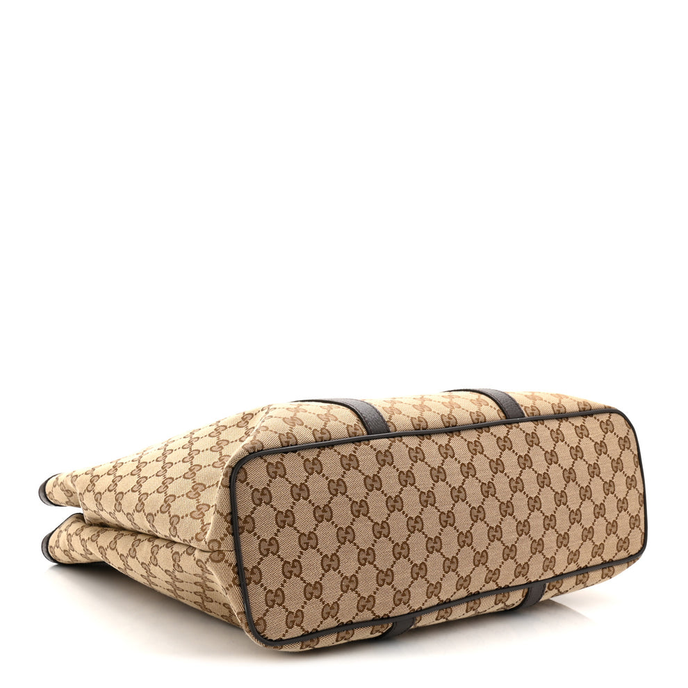 Gucci GG Monogram Large Joy Tote Bag Dark Brown 1802804 – FASHIONPHILE