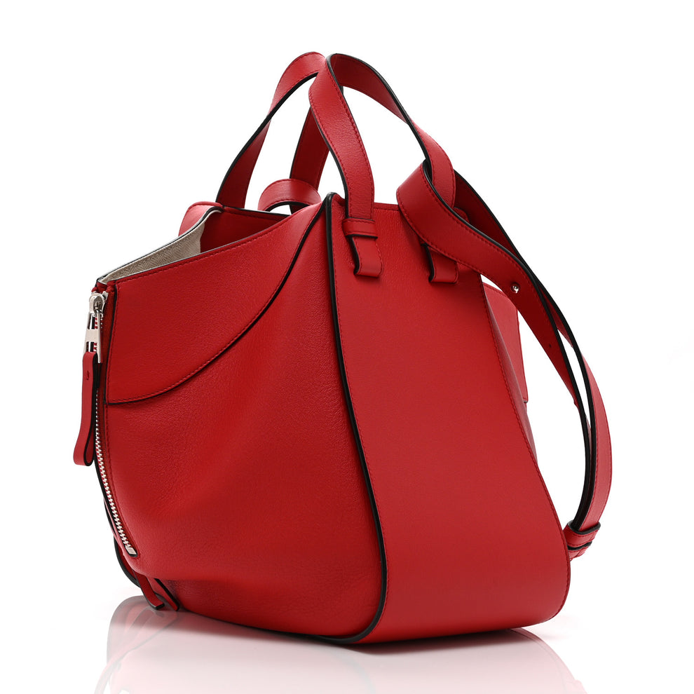 Loewe Calfskin Small Hammock Shoulder Bag Scarlet Red 1788250 ...
