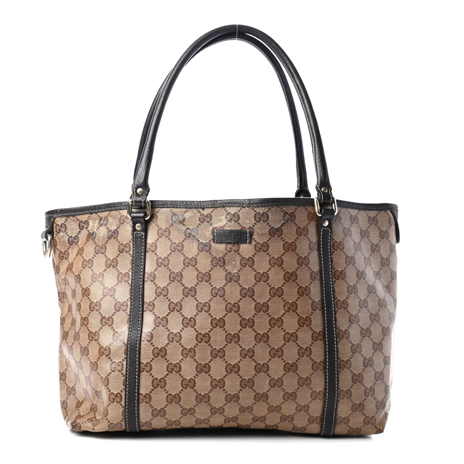 Gucci Crystal Monogram Medium Joy Tote Beige Ebony Testa di Moro 816631 ...