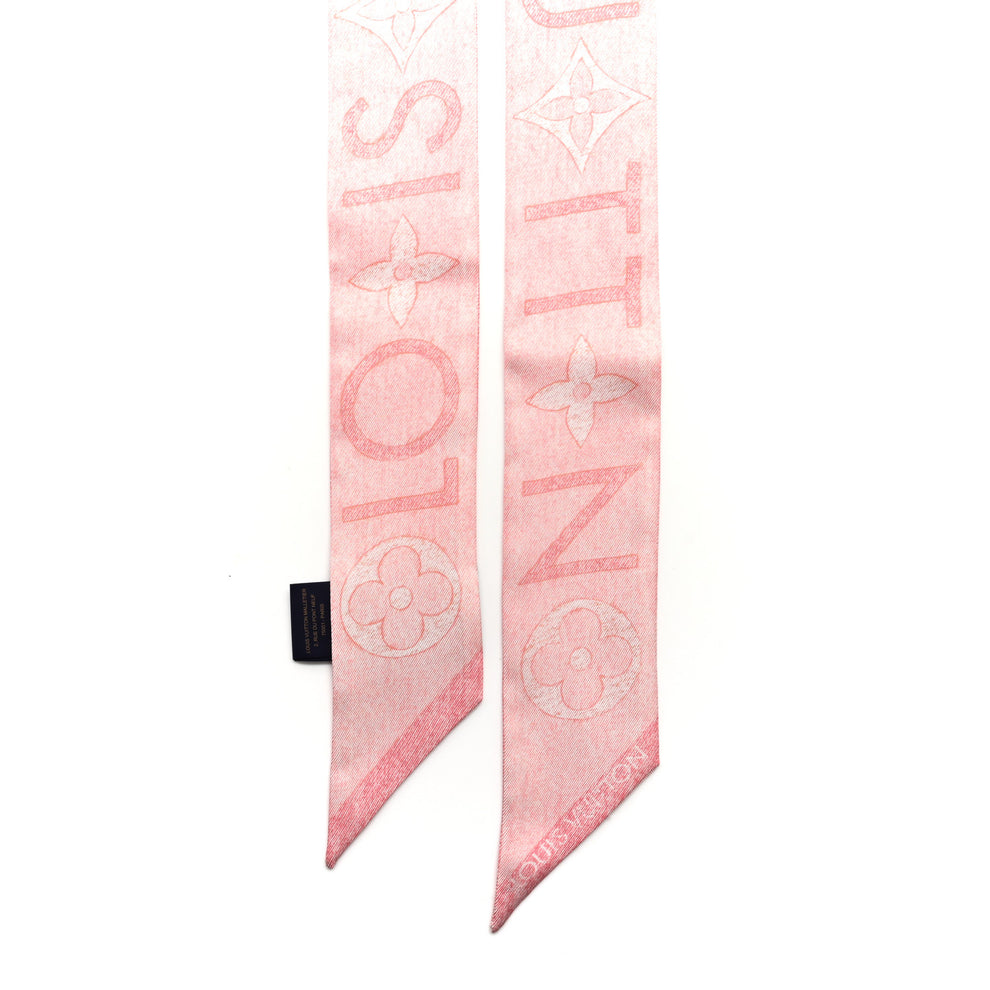 Louis Vuitton Silk Monogram Infinity BB Bandeau Light Pink 1754586 ...