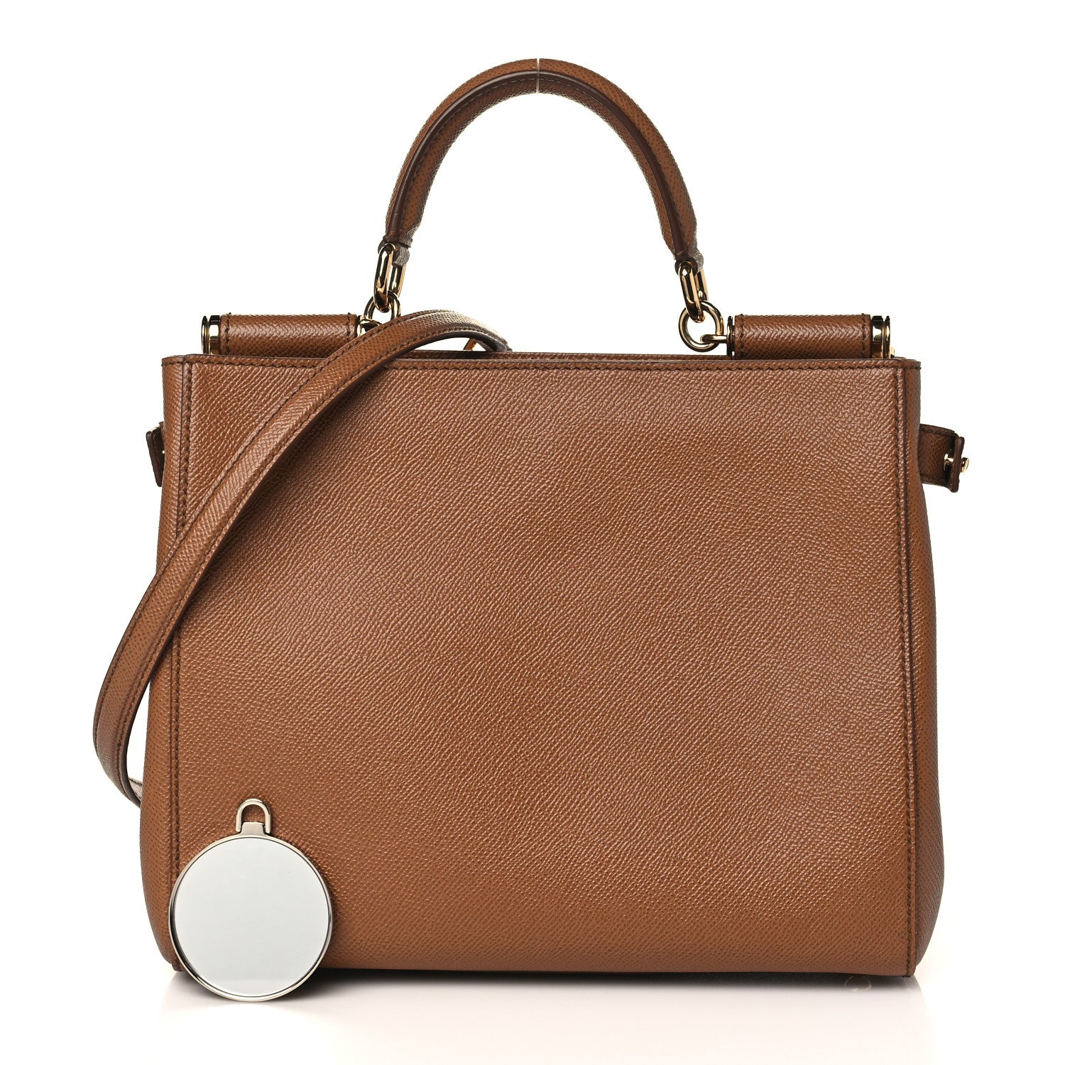 Dolce & Gabbana Dauphine Miss Sicily Shopper Tote Caramello 1195157 ...