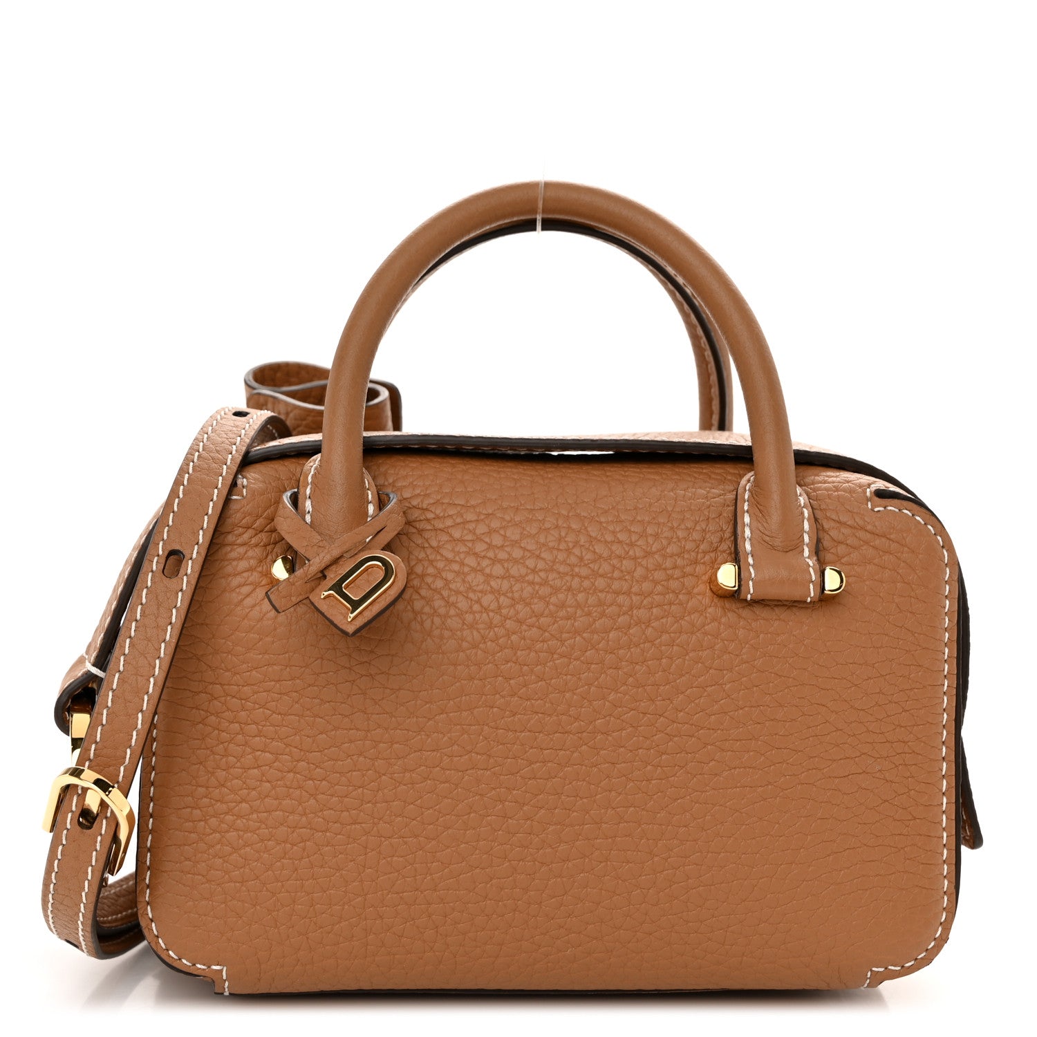 Delvaux Taurillon Soft Nano Cool Box Satchel Vegetal Ivory 1531814 ...