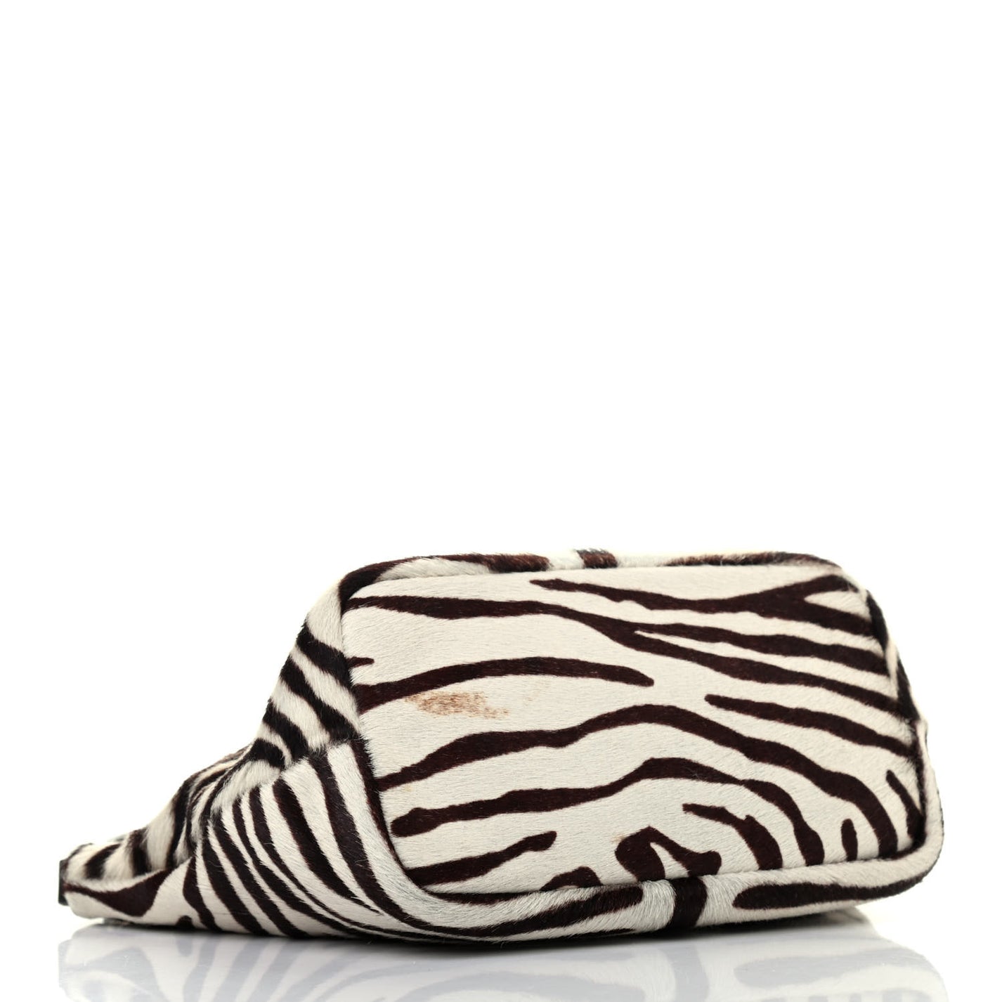 Prada Calf Hair Zebra Print Shoulder Bag White Moro 835755 – FASHIONPHILE