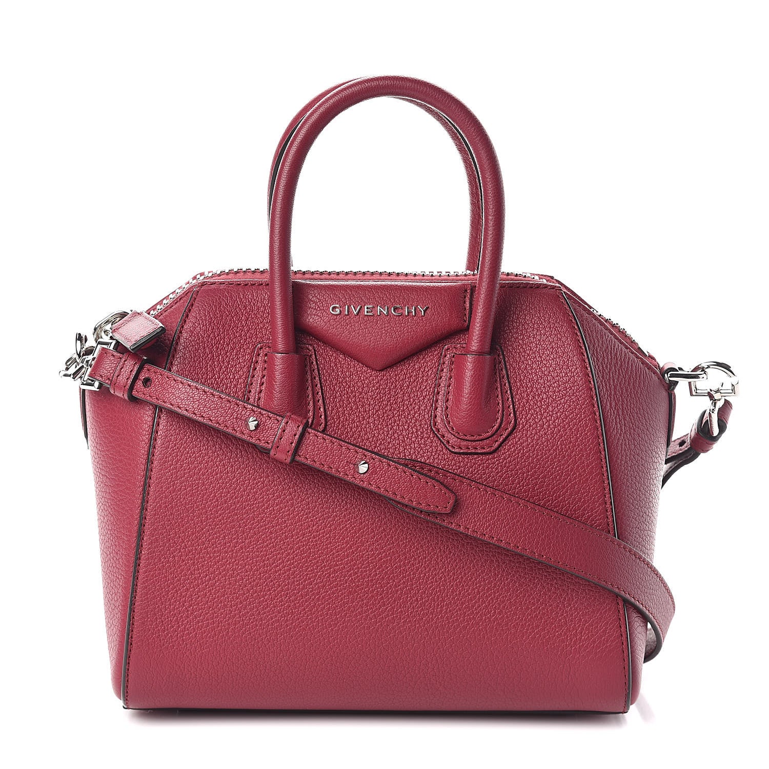 Givenchy Sugar Goatskin Mini Antigona Fig Pink 703190 – FASHIONPHILE