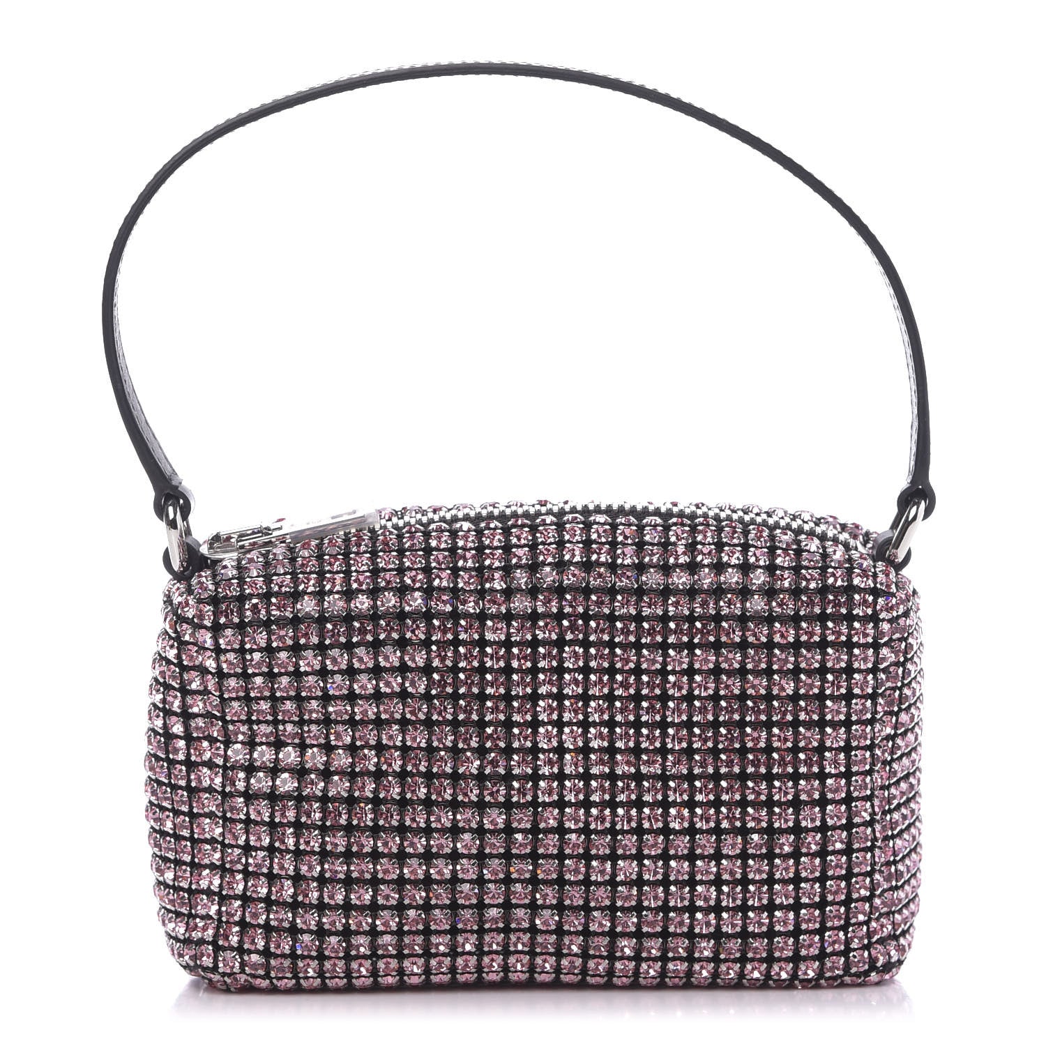 Alexander Wang Mesh Crystal Rhinestone Mini Heiress Pouch Pink 689552 ...