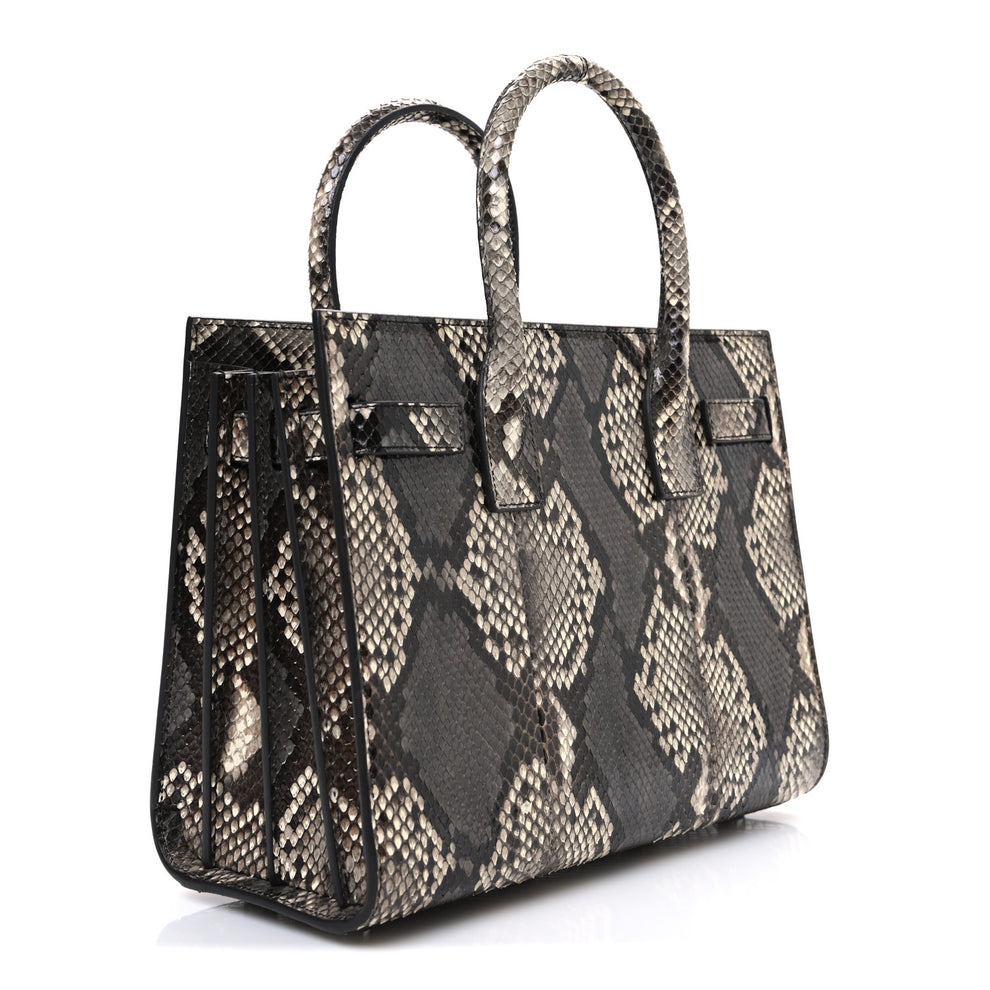 Saint Laurent Snakesin Baby Sac De Jour Roccia 1799911 – FASHIONPHILE