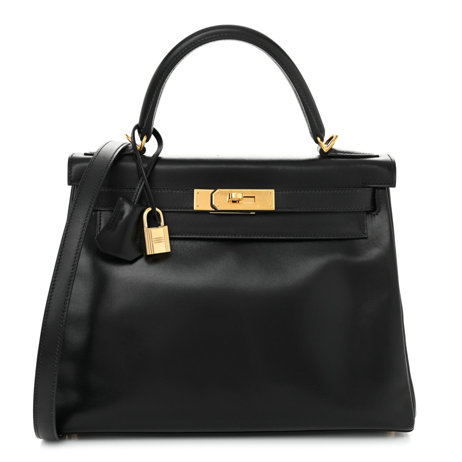 Hermes Box Kelly Retourne 28 Black 1720680 – FASHIONPHILE