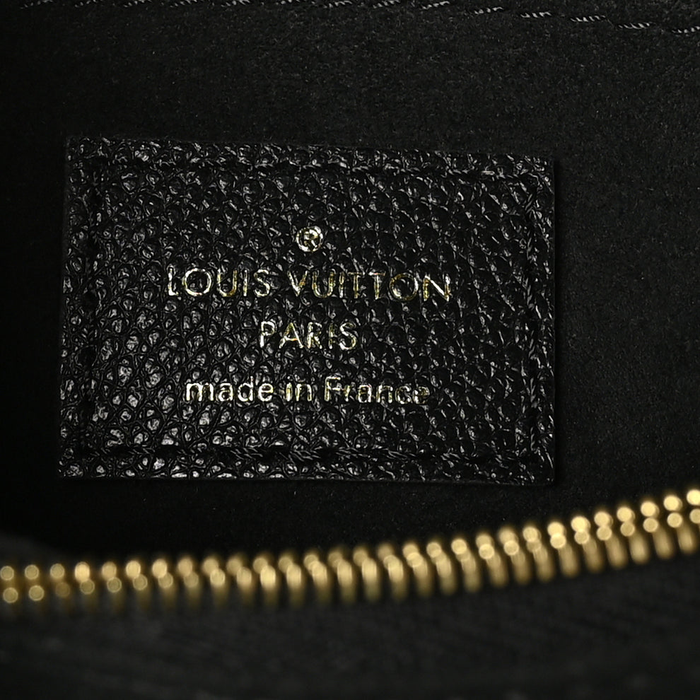Louis Vuitton Empreinte Monogram Giant Madeleine MM Black 1787529 ...