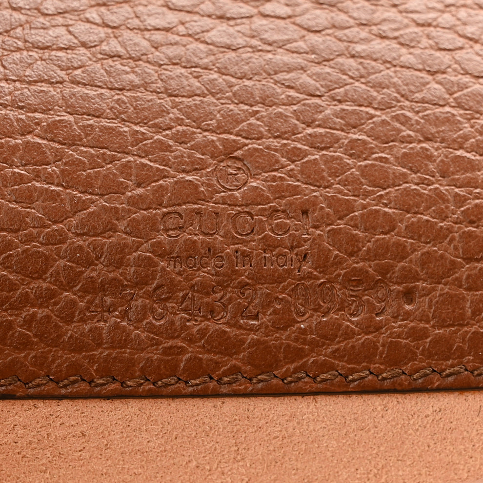 Gucci New Denim GG Monogram Dollar Calfskin Enamel Super Mini Dionysus ...