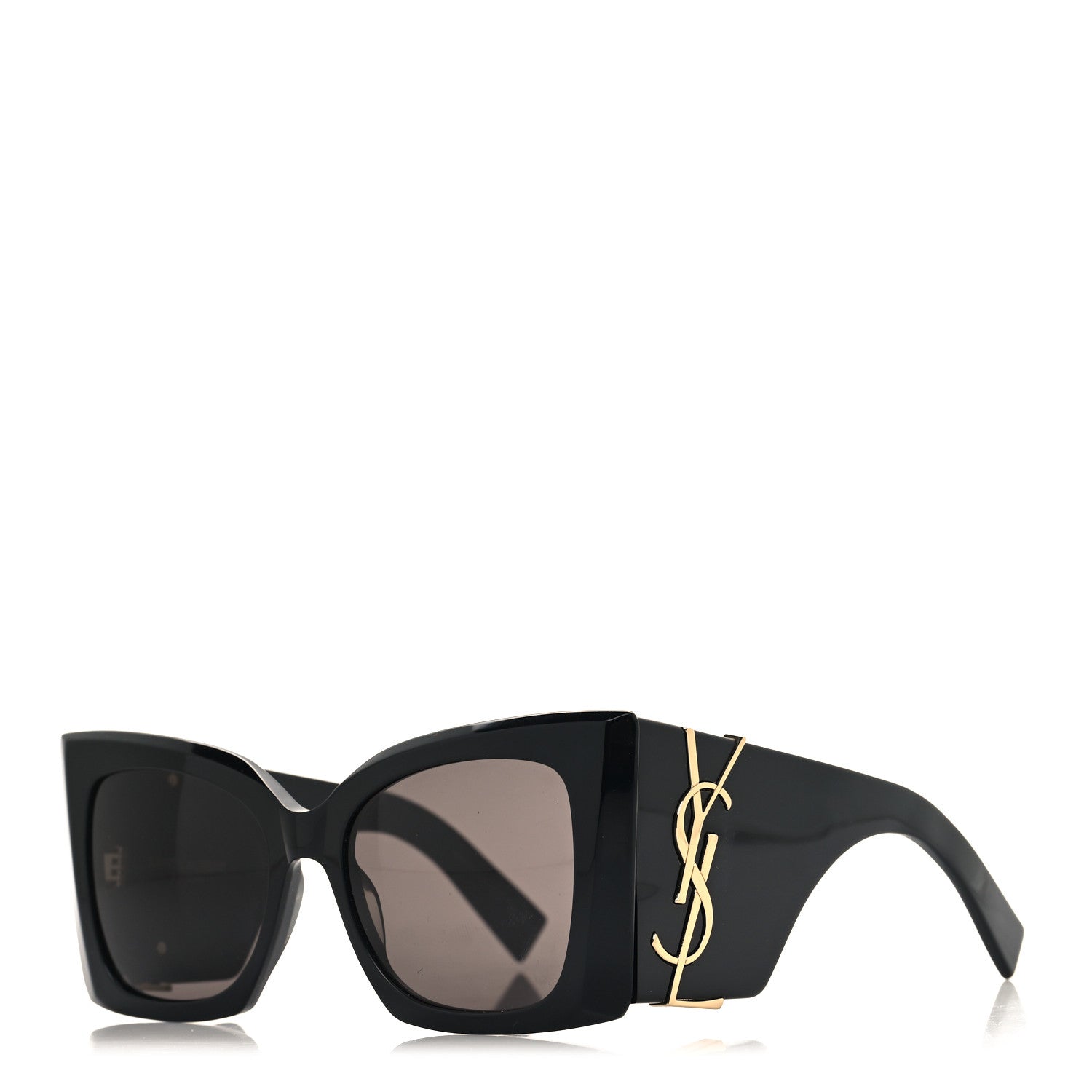 Saint Laurent Acetate Blaze Sunglasses SL M119 Black 1502548 – FASHIONPHILE