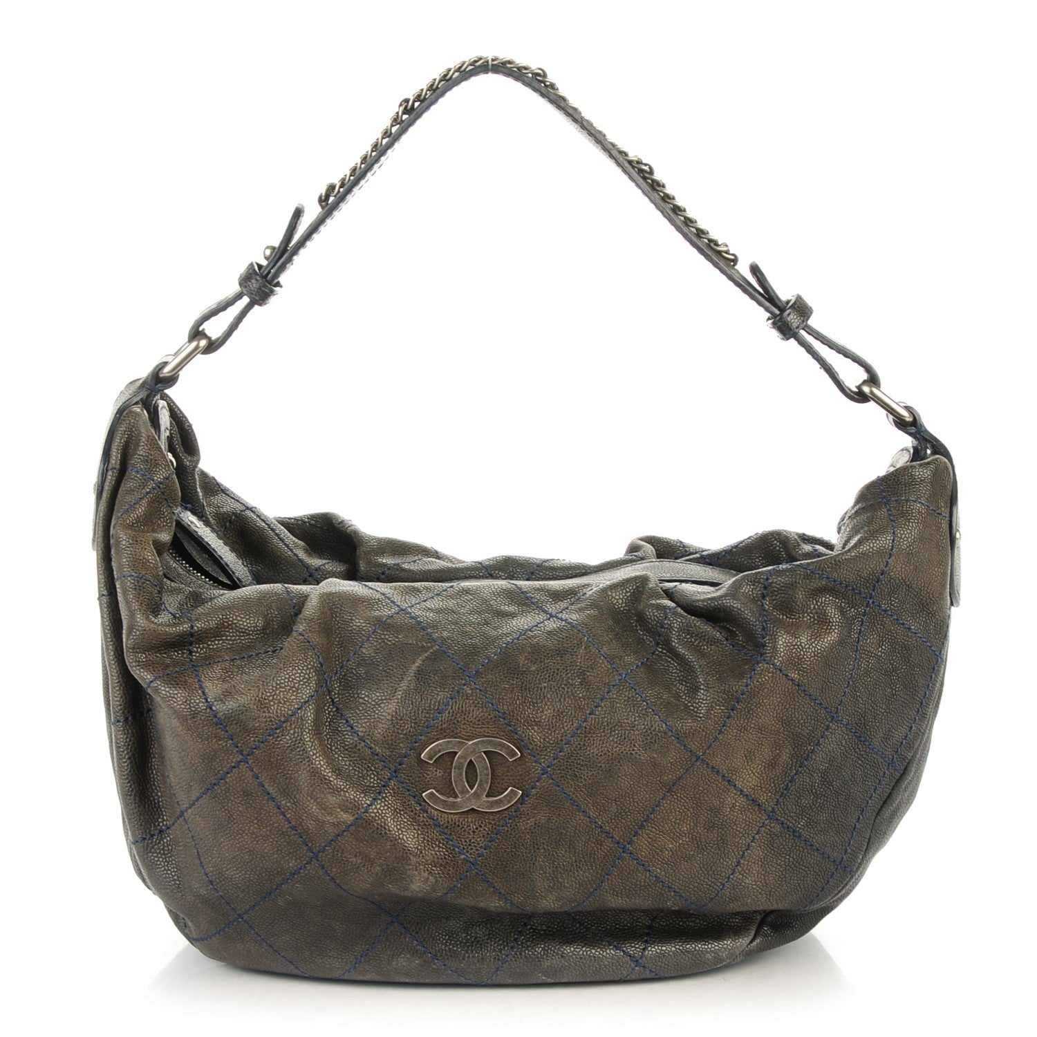 Chanel Caviar Large Outdoor Hobo Black 162072 – FASHIONPHILE