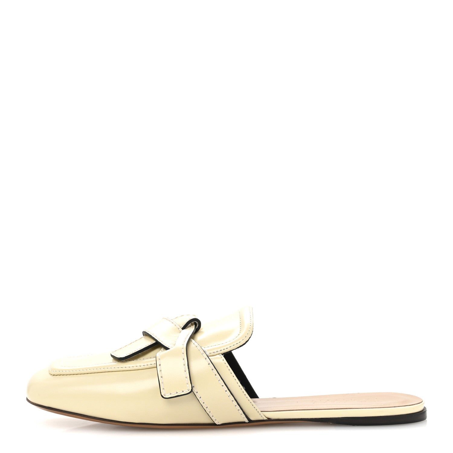 Loewe Calfskin Gate Mule Sandals 41 Milk 1699380 – FASHIONPHILE
