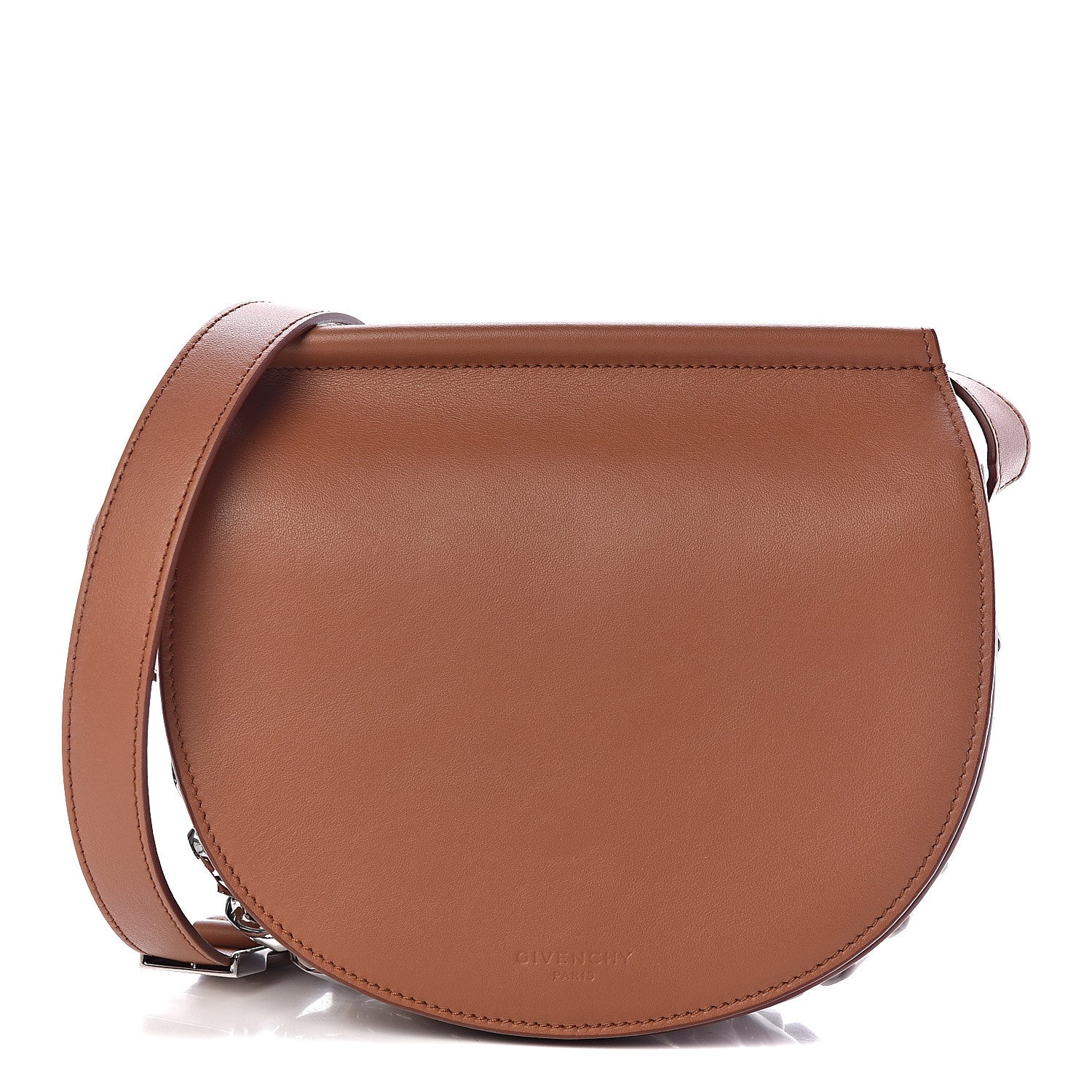 Givenchy Calfskin Mini Infinity Saddle Bag Cognac 464572 – FASHIONPHILE
