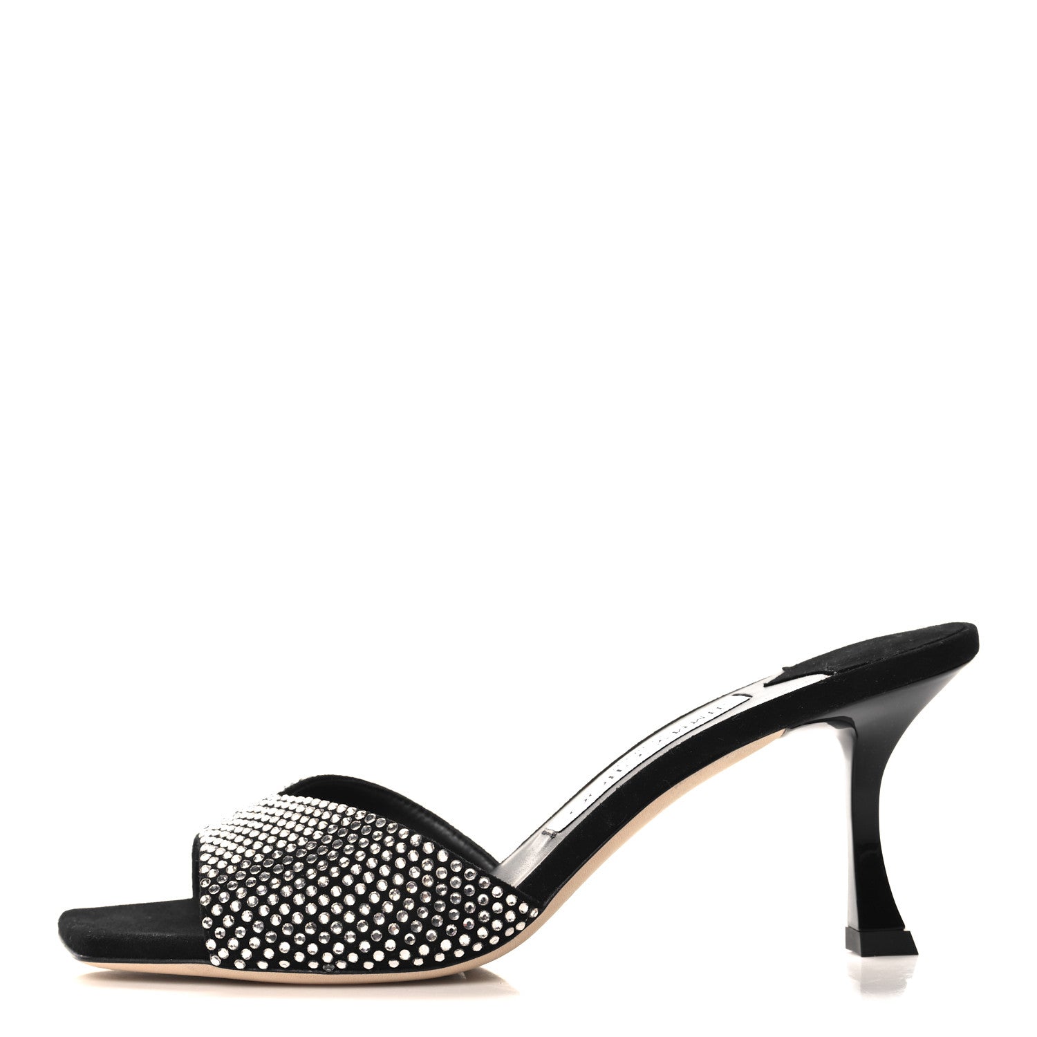 Jimmy Choo Crystal Skye 70 Mules 36 Black 1576113 – FASHIONPHILE