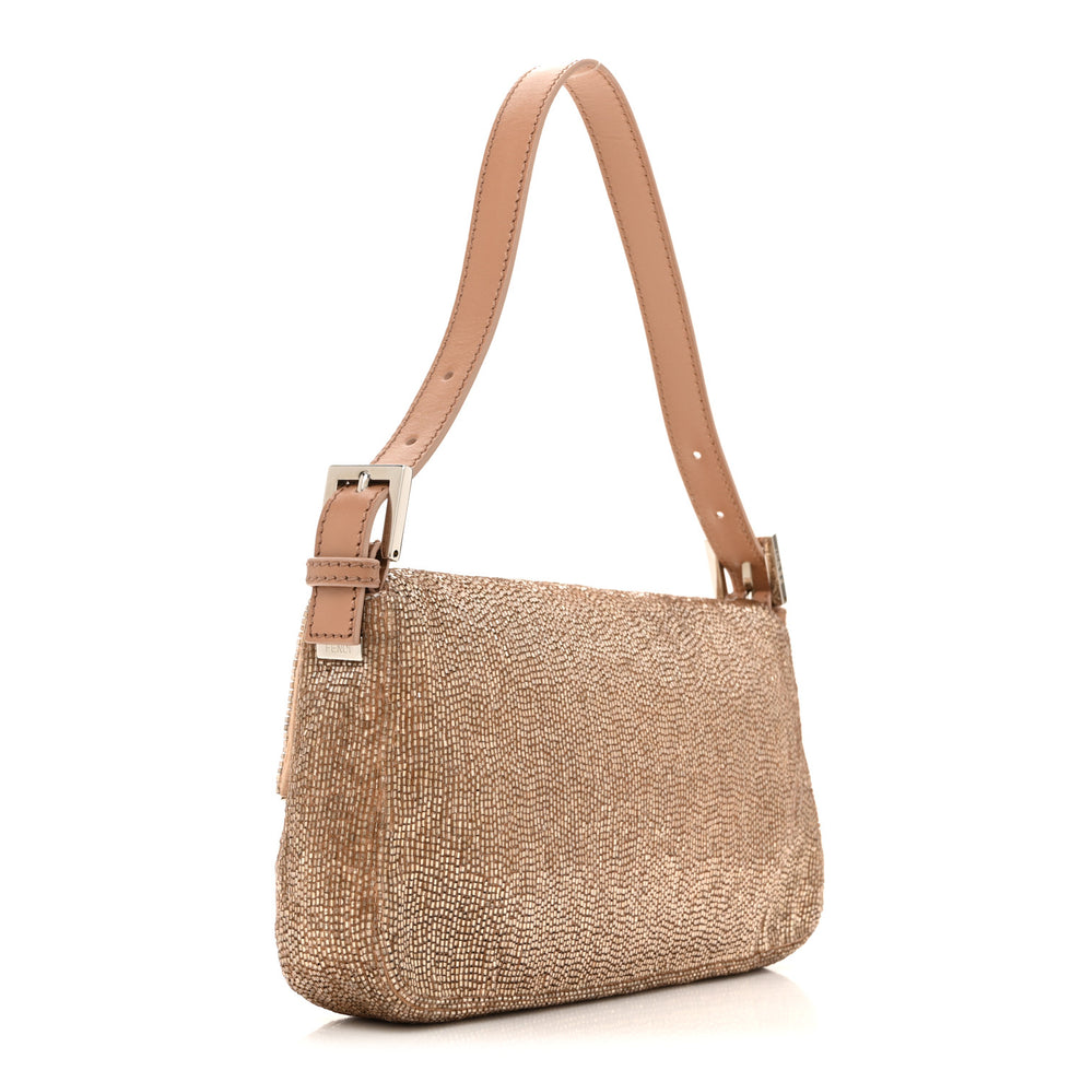 Fendi Beaded Baguette Beige 1779202 – FASHIONPHILE