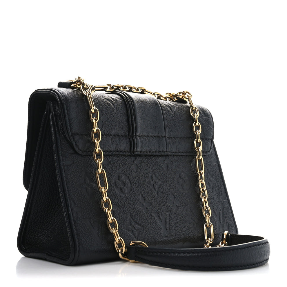 Louis Vuitton Empreinte Saint Sulpice PM Black 1707671 – FASHIONPHILE