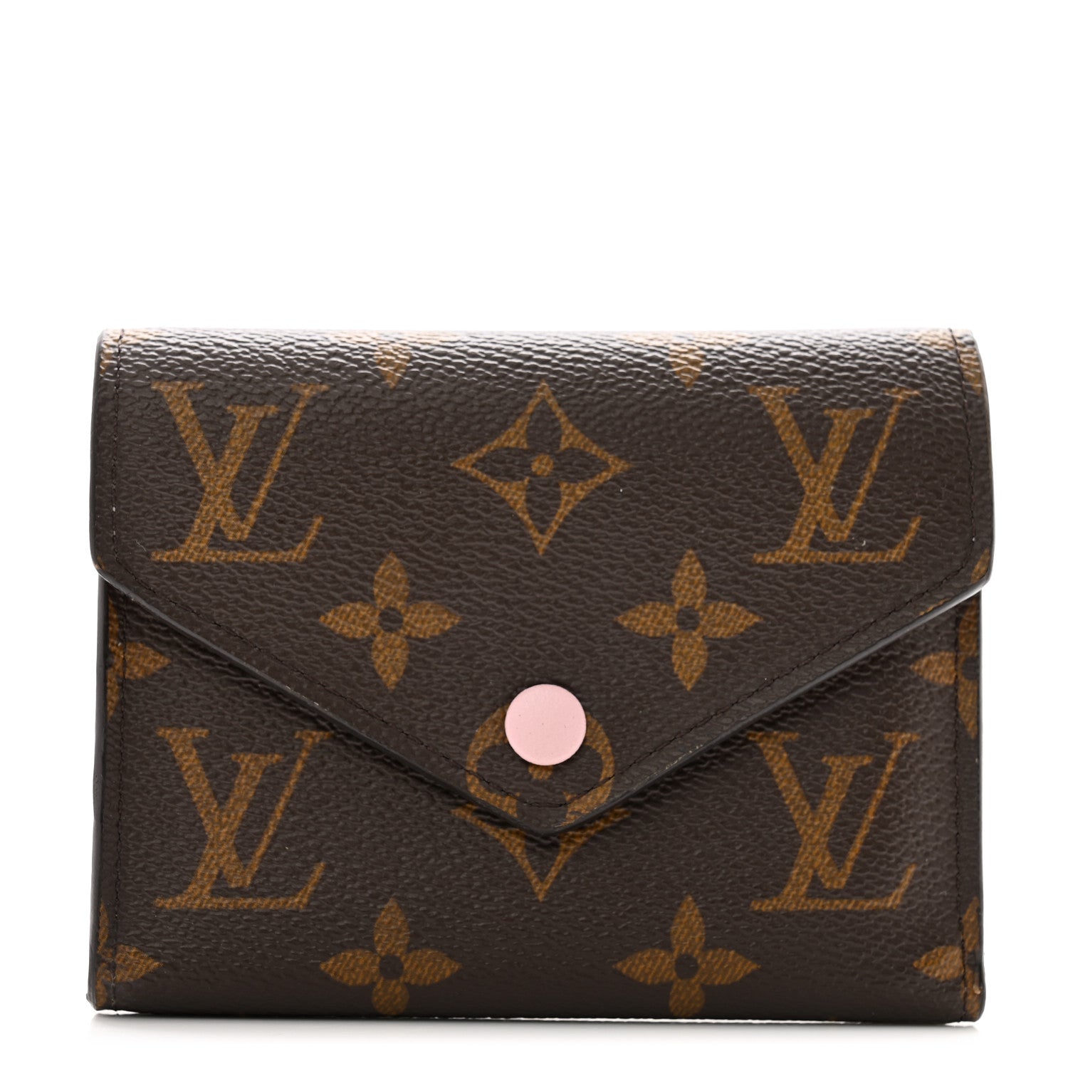 Louis Vuitton Monogram Victorine Wallet Rose Ballerine 1510423 ...