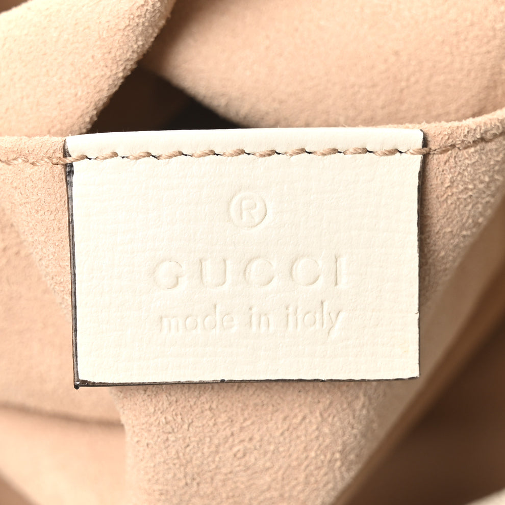 Gucci Azalea Sakai Calfskin Horsebit 1955 Drawstring Bucket Bag Mystic ...