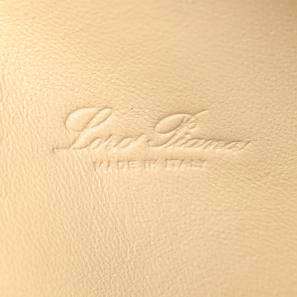 Loro Piana Grained Calfskin L19 Extra Pocket Pouch Warm Mastic 1805591 ...