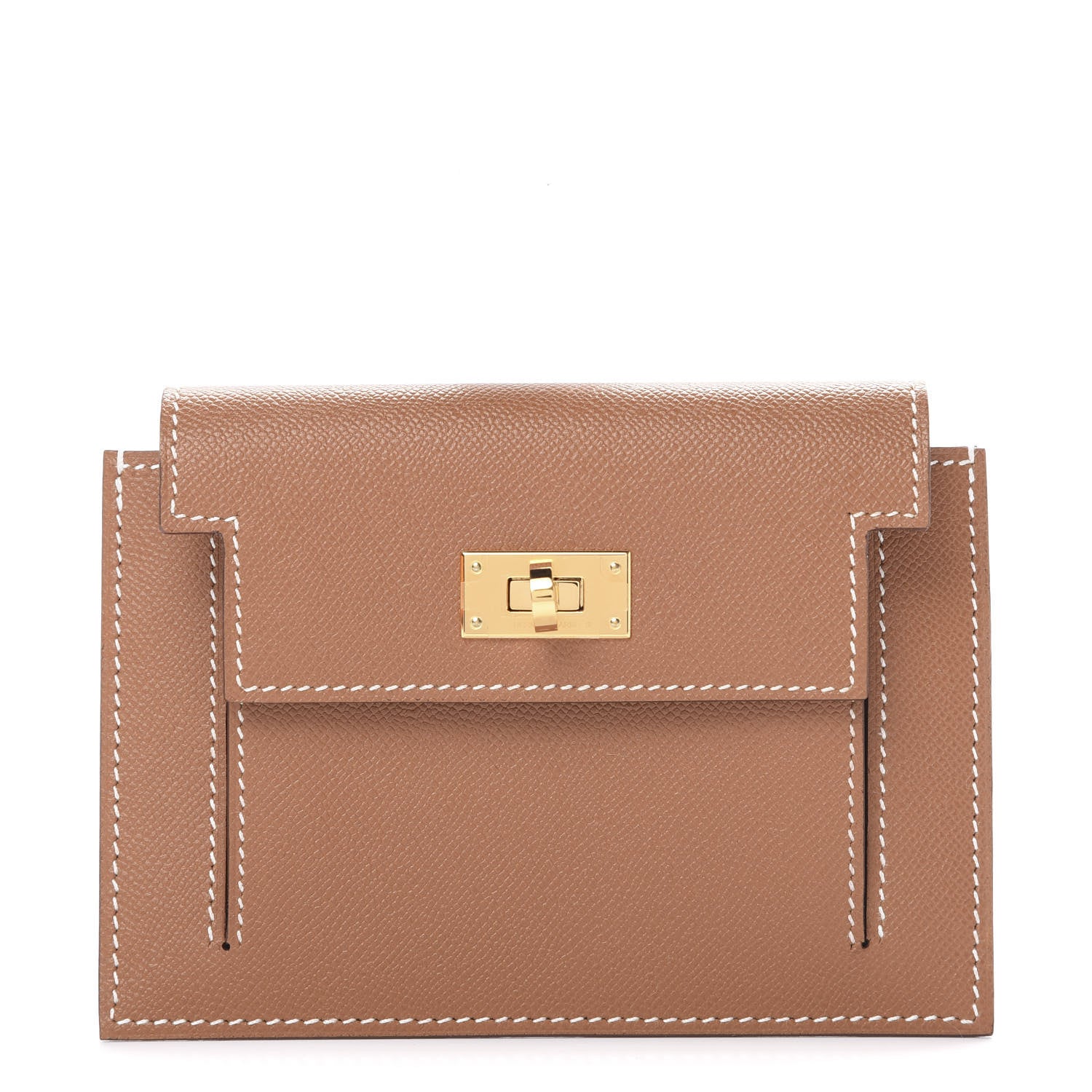 Hermes Epsom Kelly Pocket Compact Wallet Gold 596240 – FASHIONPHILE