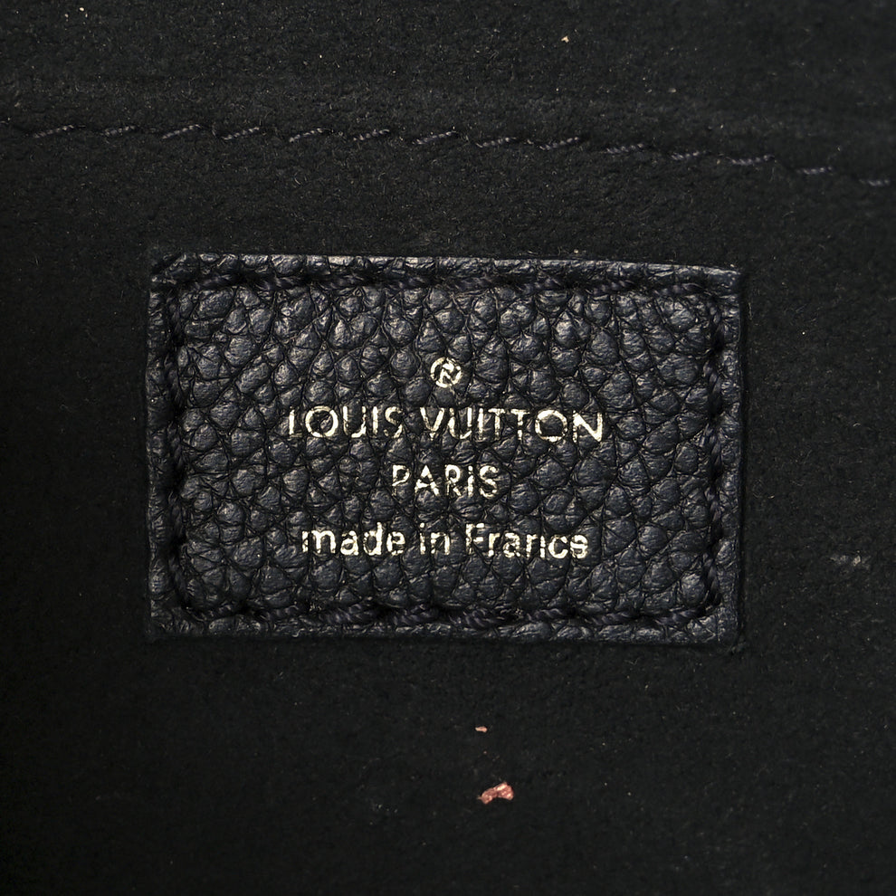 Louis Vuitton Empreinte Monogram Giant Petit Sac Plat Black Beige ...