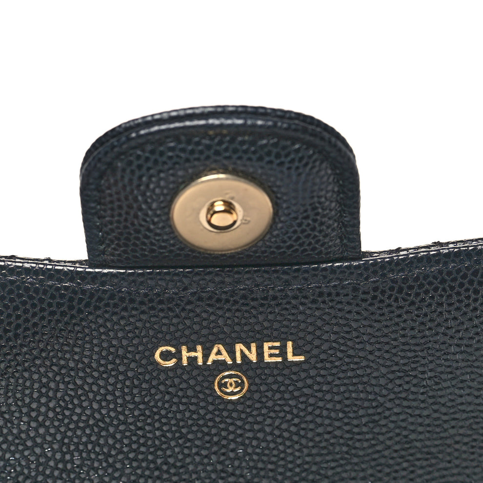 Chanel Caviar Quilted Glasses Case With Chain Black 1837403 – FASHIONPHILE