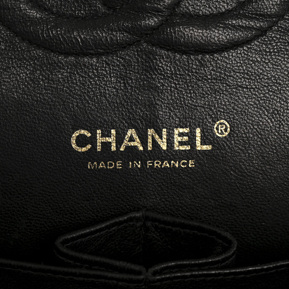 Chanel Caviar Quilted Medium Double Flap Black 1781909 – FASHIONPHILE