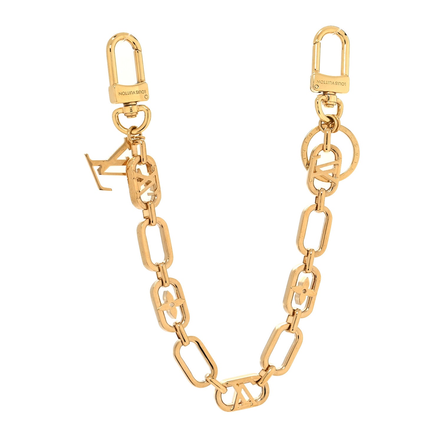 Louis Vuitton Metal My LV Chain Bag Charm Gold 1289400 – FASHIONPHILE