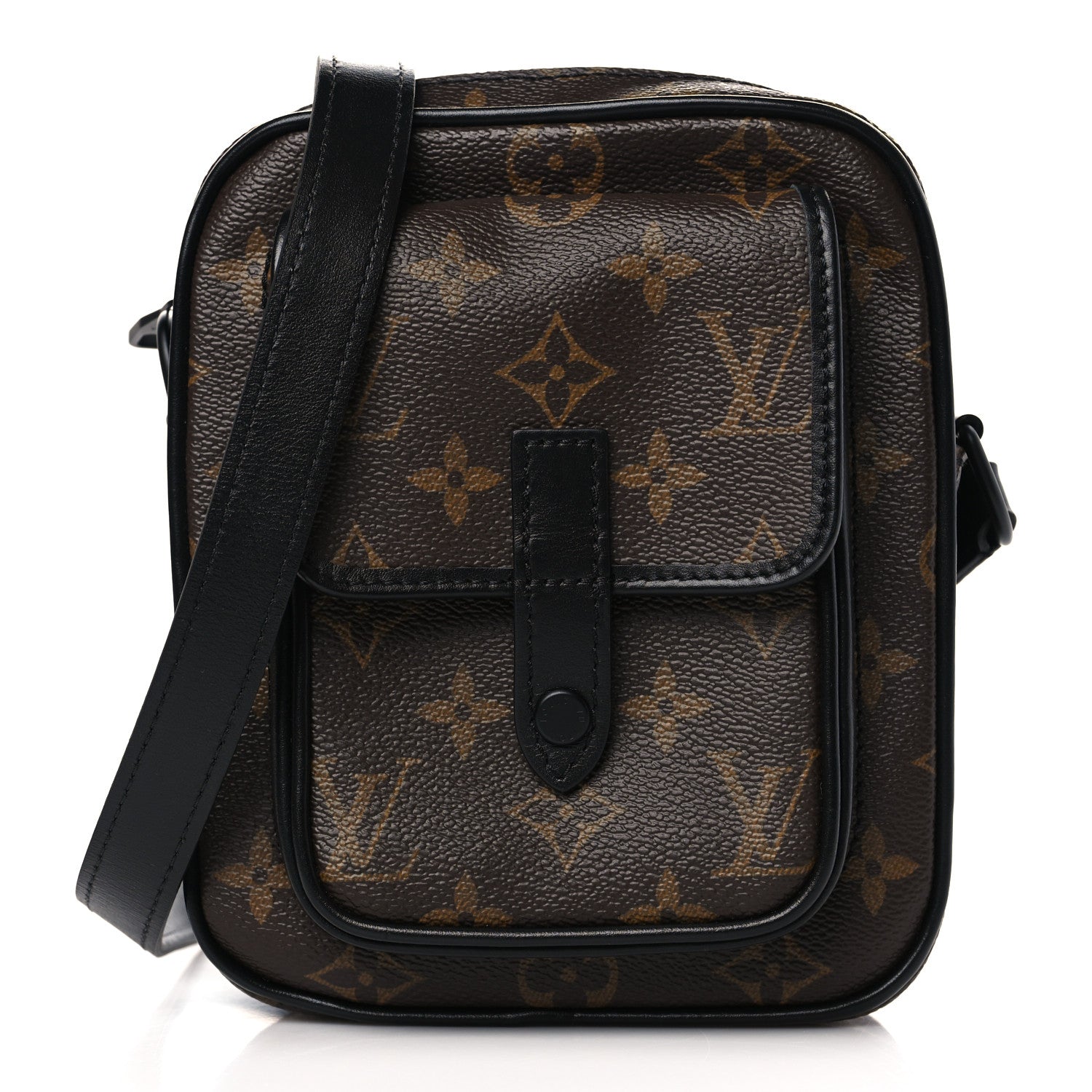 Louis Vuitton Monogram Macassar Christopher Wearable Wallet 1284702 ...