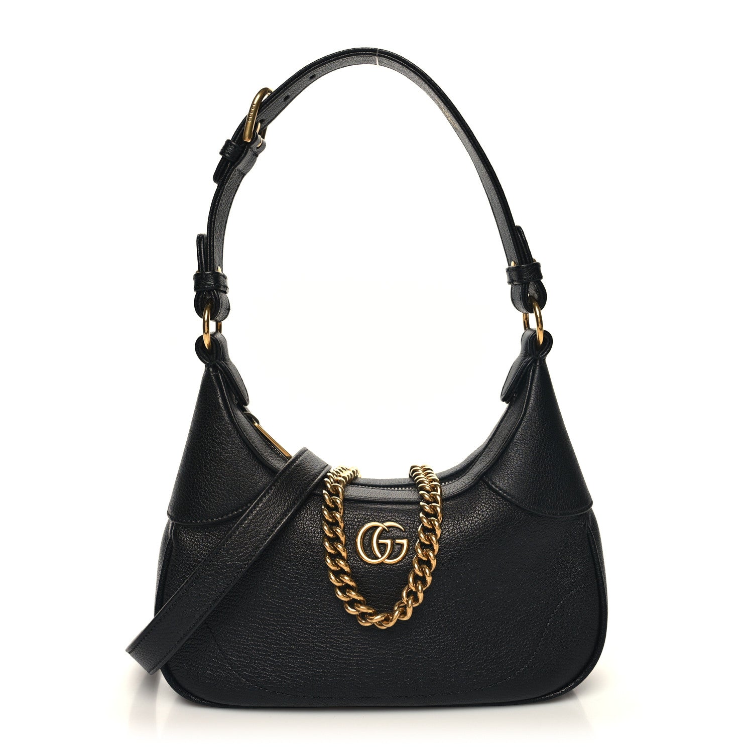 Gucci Goatskin Small Aphrodite Shoulder Bag Black 1434808 – FASHIONPHILE