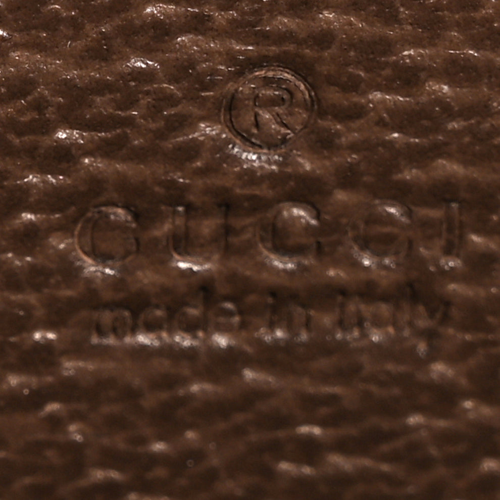 Gucci GG Supreme Monogram Textured Dollar Calfskin Web Mini Ophidia ...