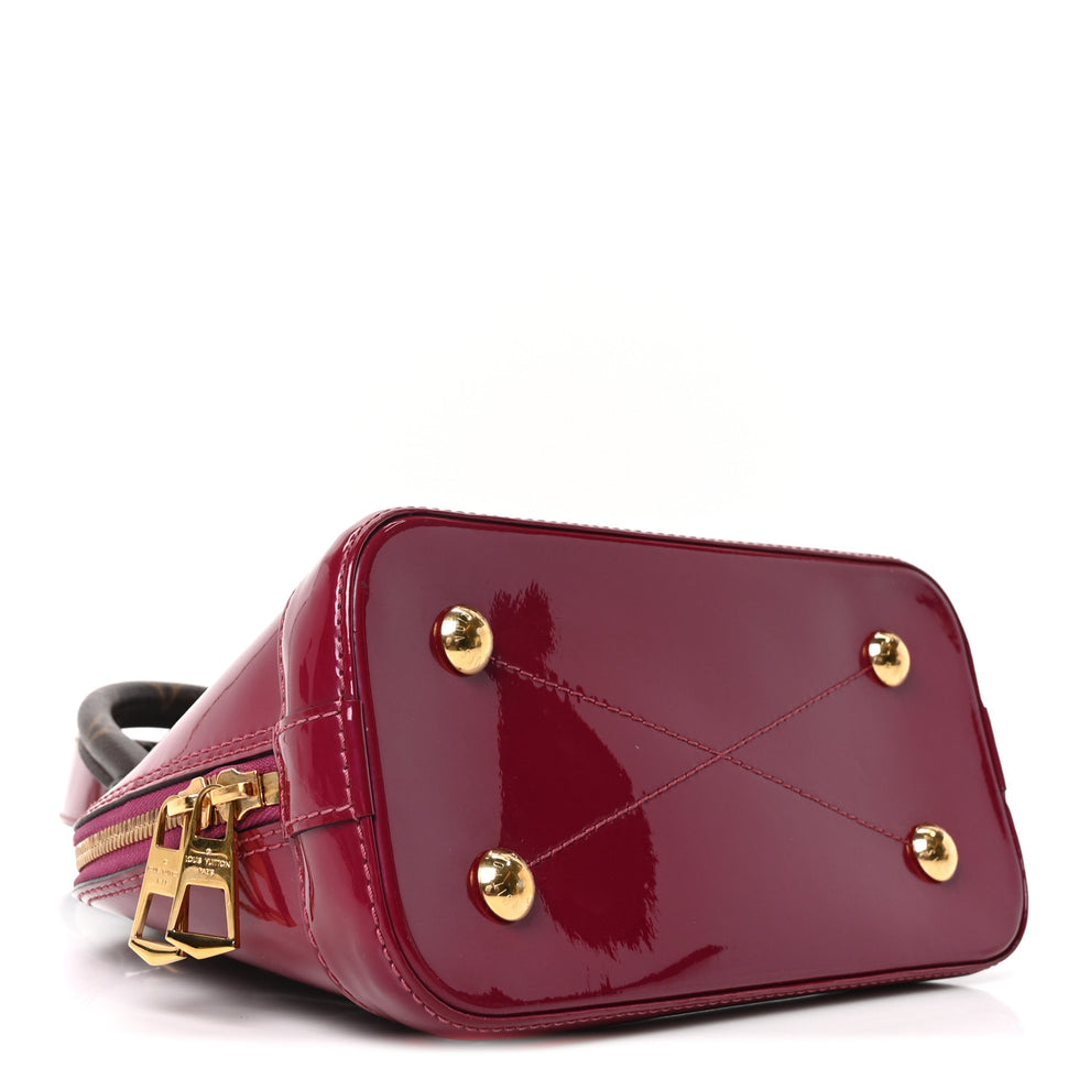 Louis Vuitton Patent Monogram Alma BB Magenta 1789161 – FASHIONPHILE