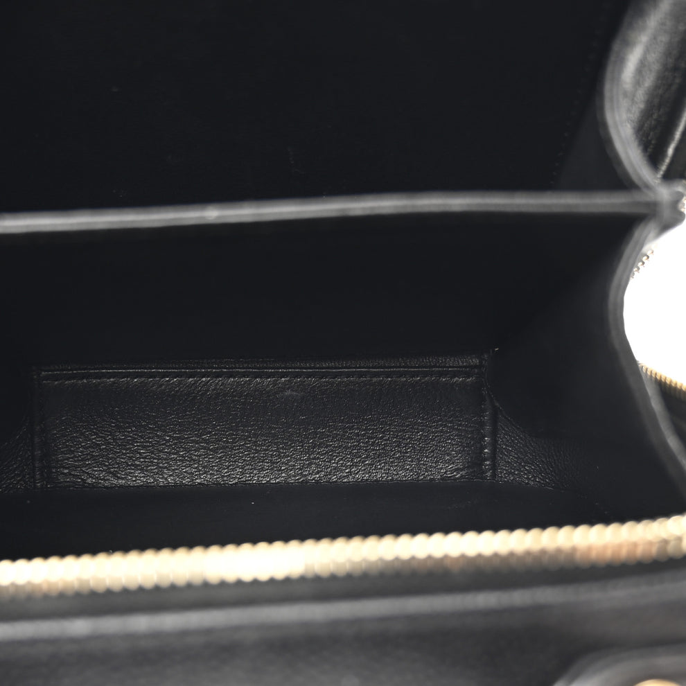 Chanel Caviar Quilted Small CC Filigree Vanity Case Black 1853343 ...